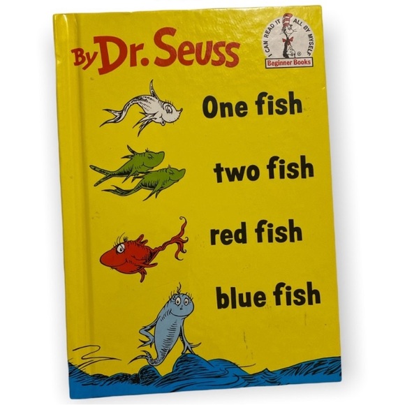 Dr. Seuss | Art | Dr Seuss One Fish Childrens Book | Poshmark